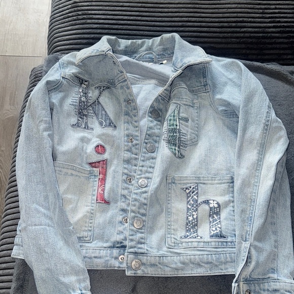 Kith | Jackets & Coats | Kith Light Blue Denim Jacket With Leather ...